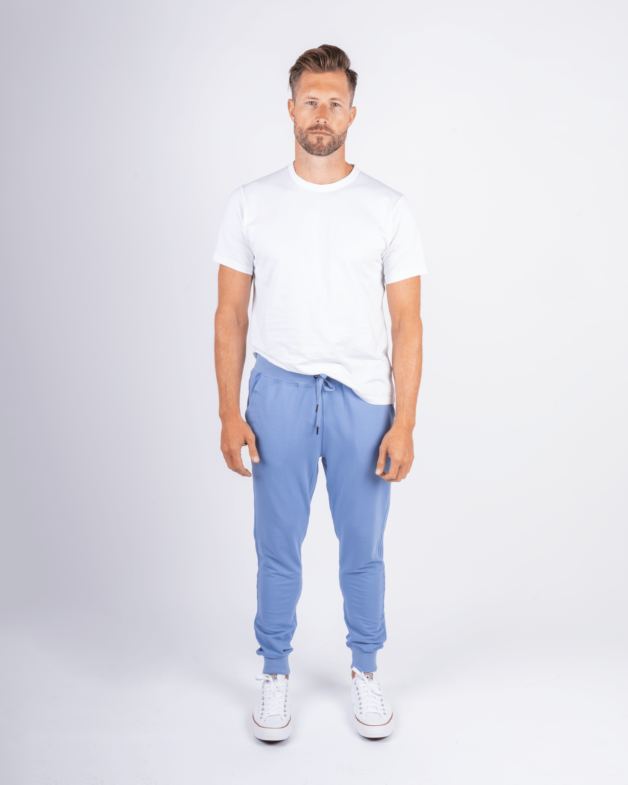 Solace Jogger Metallic Blue